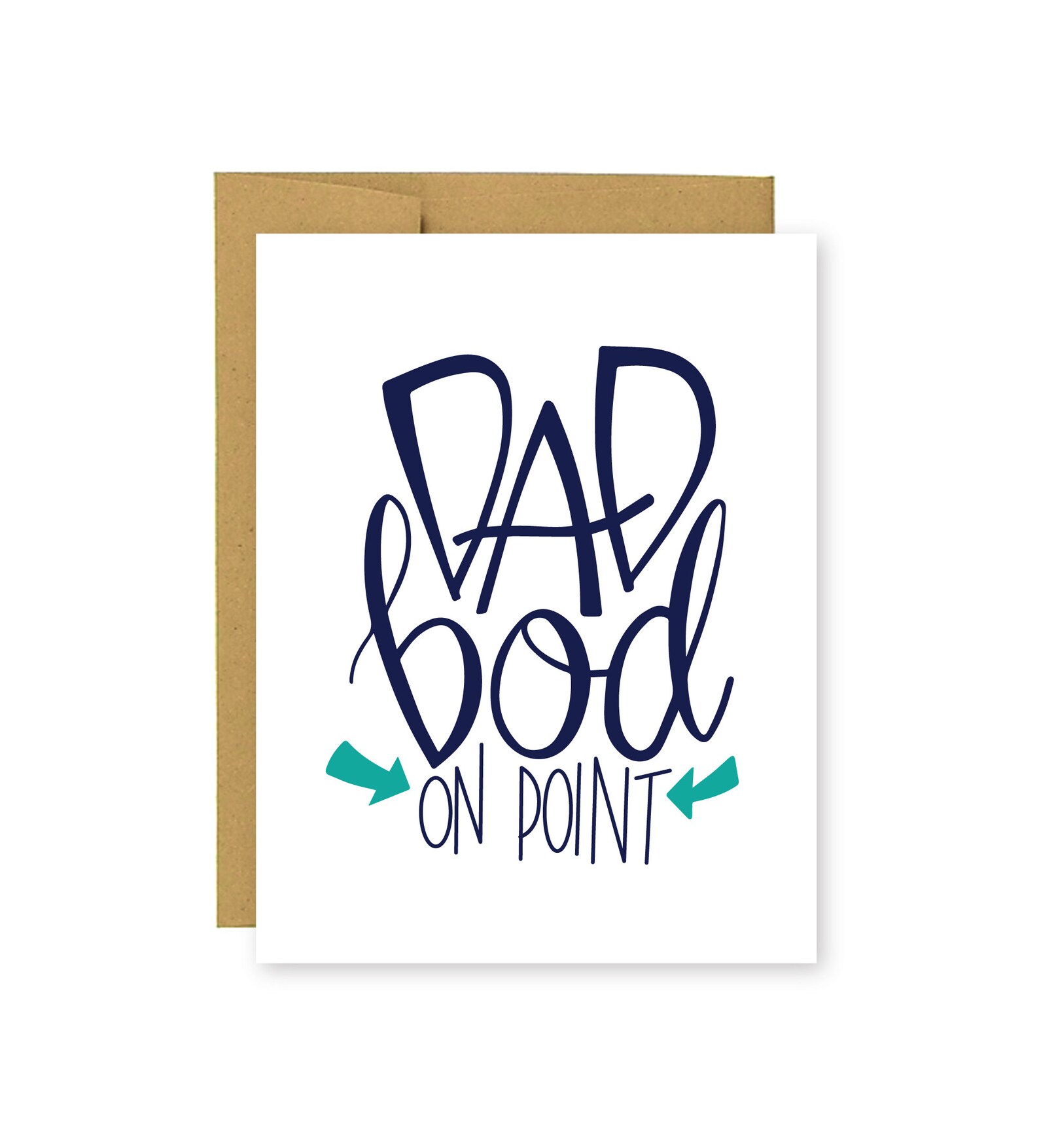 Dad Bod on Point//fathers Day Card/dad Card/funny Fathers Day Card ...