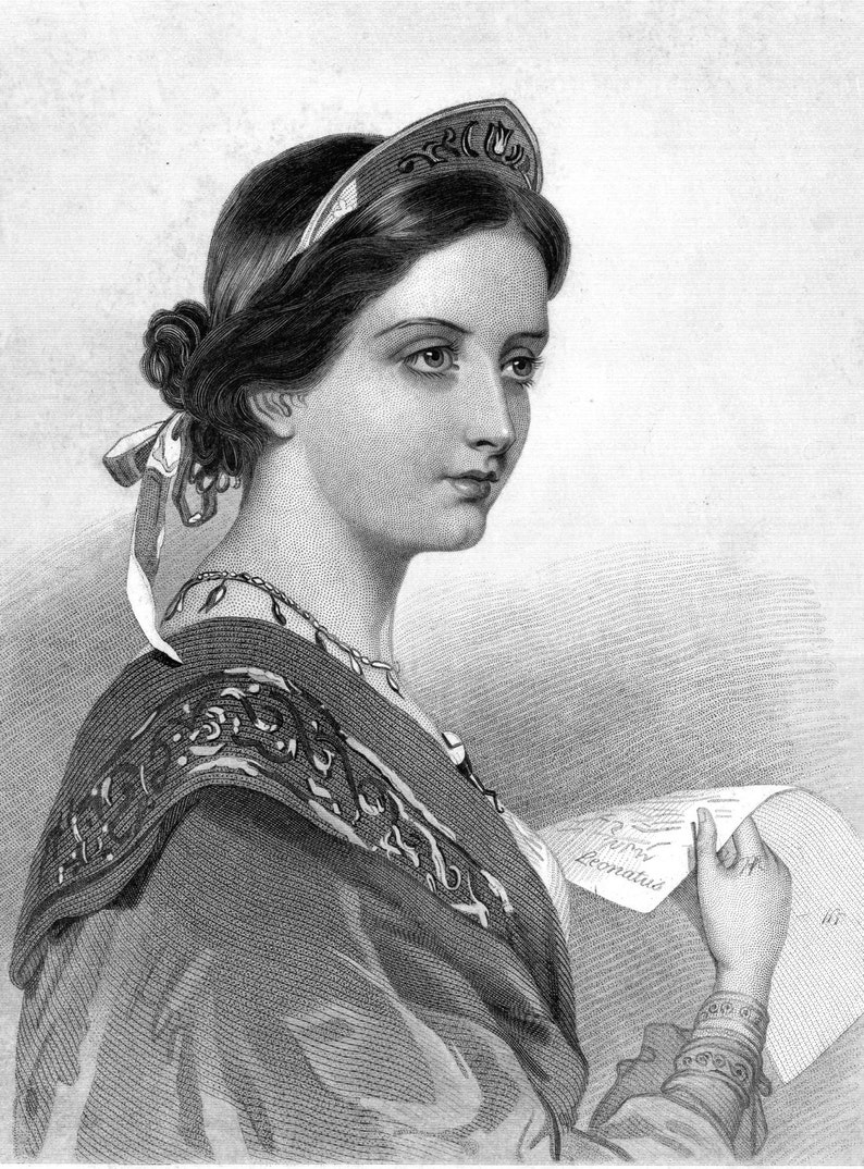 Portrait Engraving Antique Portrait Engraving Portrait | Etsy