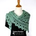 Crochet Pattern for Spring Showers Shawl, Wrap, Women's Shawl, Lacy ...