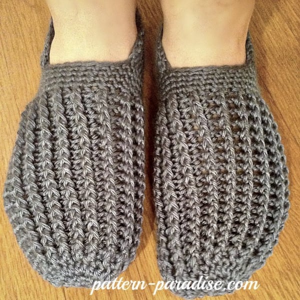Mens Slipper Pattern - Etsy