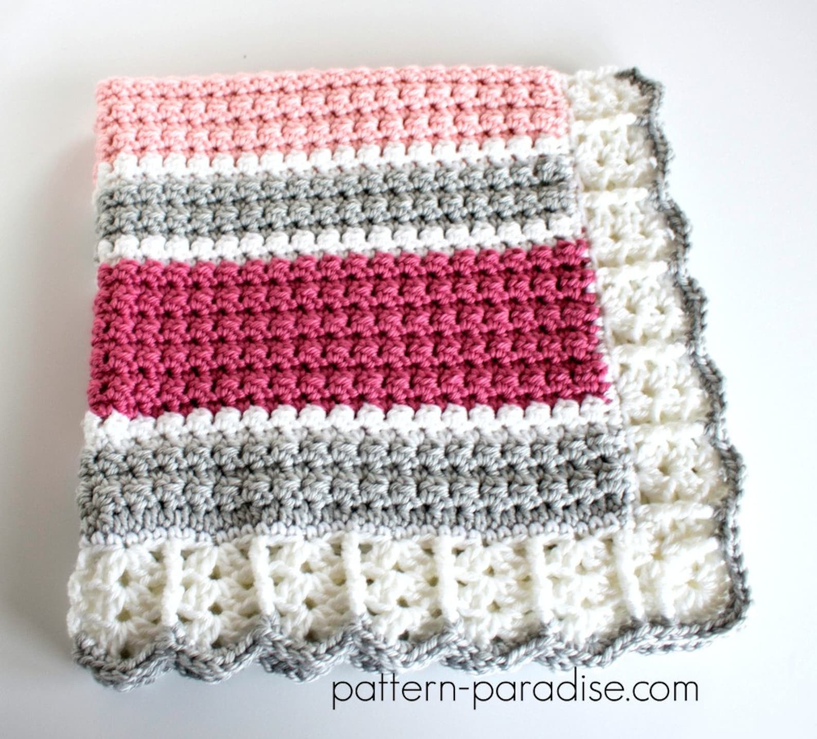 Crochet Pattern Baby Blanket Afghan Throw Essentials Blanket - Etsy