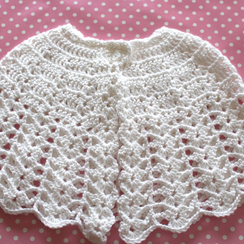 Crochet Baby Cape - Etsy