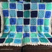 Crochet Pattern Blanket Seaside Garden Throw Afghan Baby or Adult Sizes ...