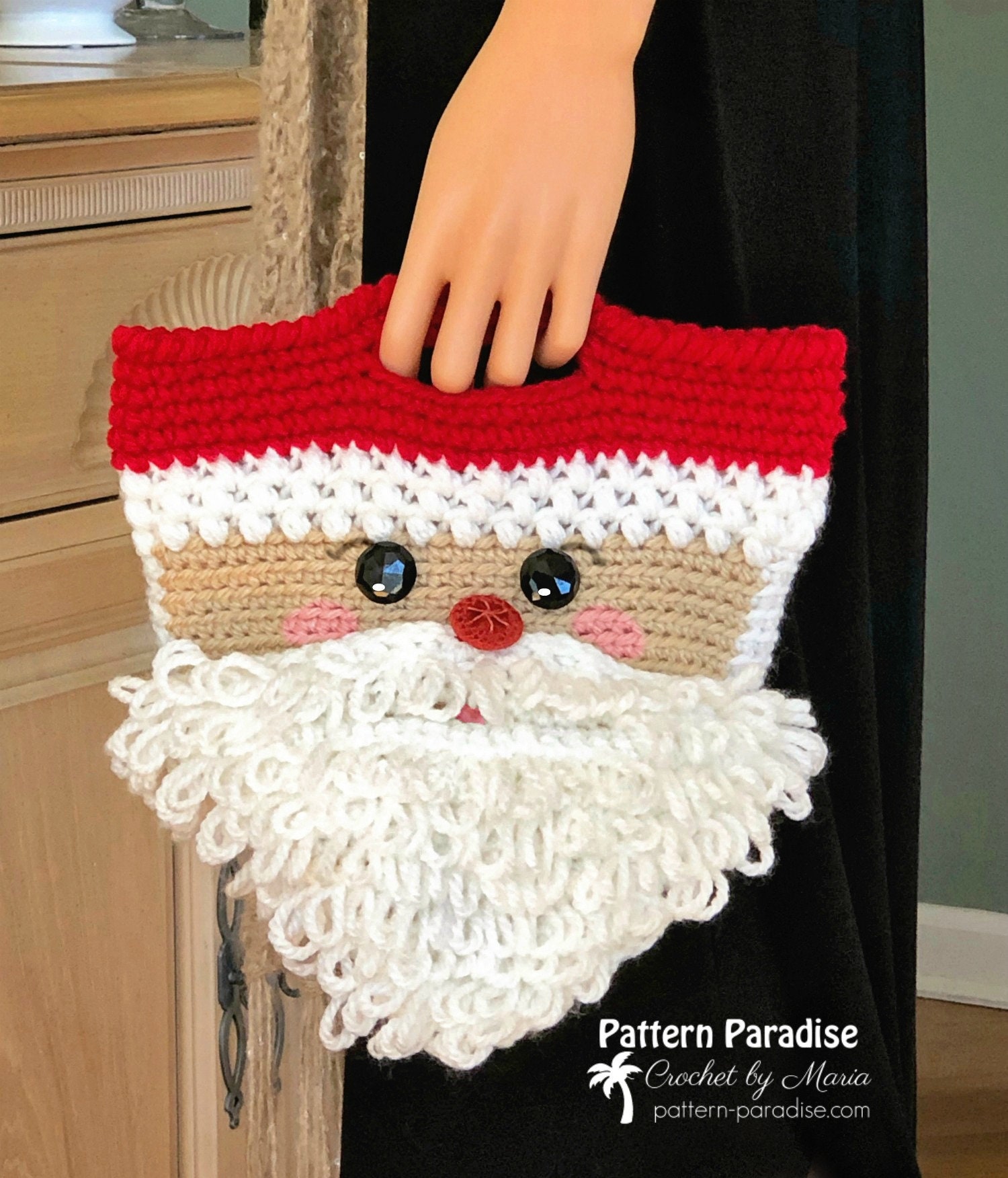 Santa Basket - Etsy