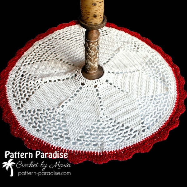 Crocheted Tree Skirt - Etsy