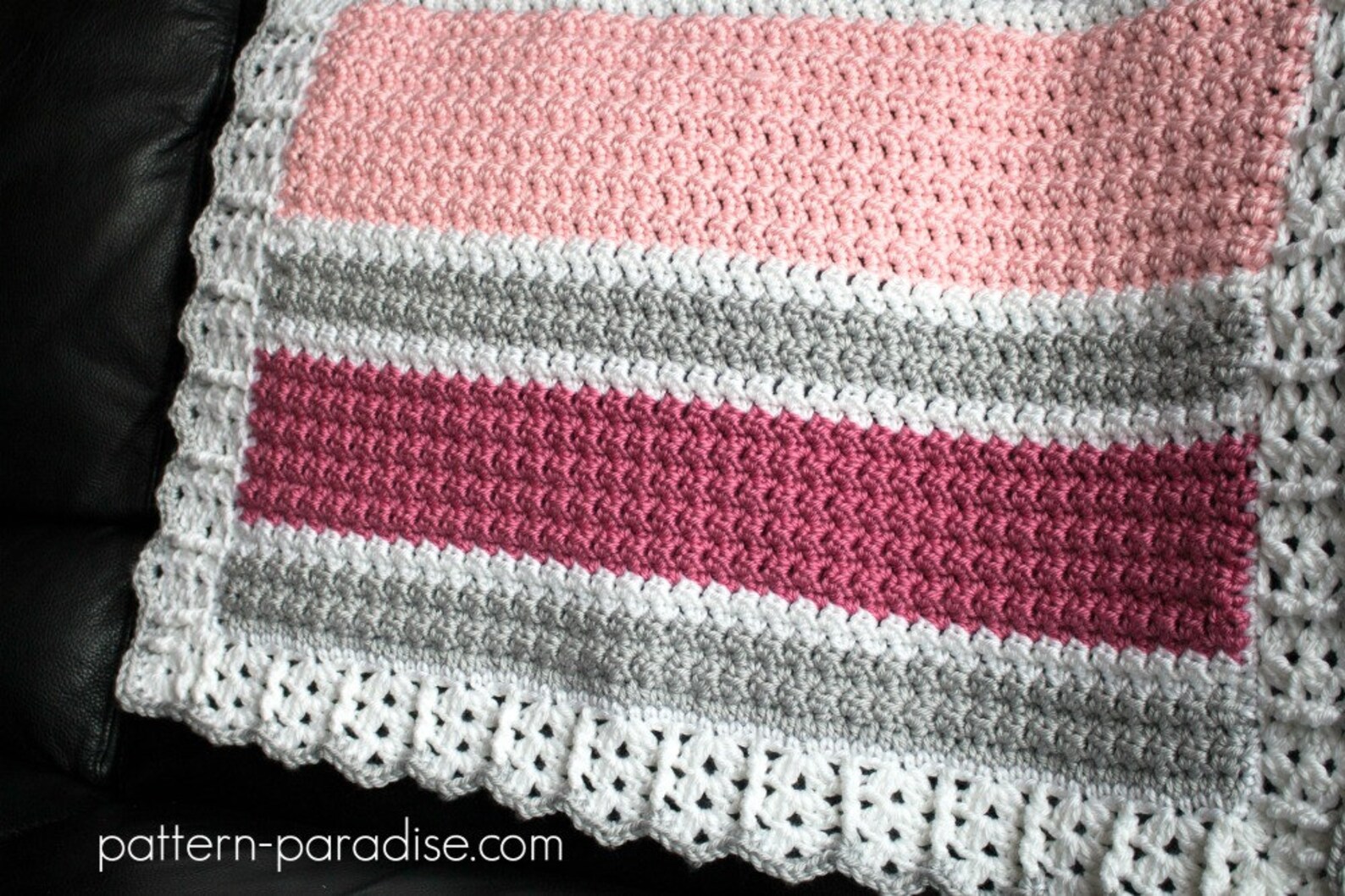 Crochet Pattern Baby Blanket Afghan Throw Essentials Blanket | Etsy