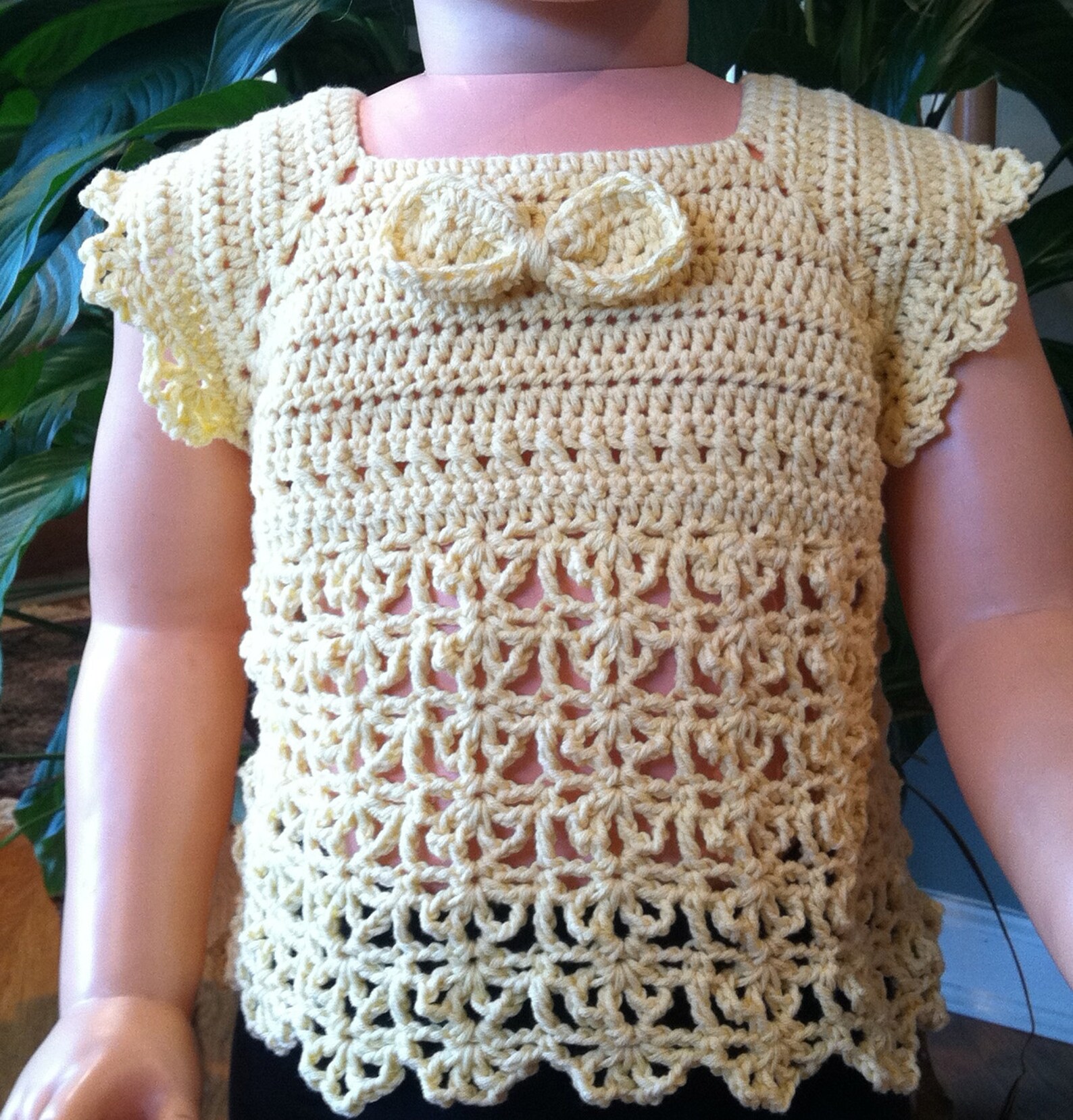 Buttercup Tank Baby and Toddler Girl, Crochet Pattern PDF 12-053 ...