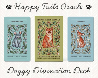 Tarot Deck Dog and Cat Communication Tarot Deck Animal - Etsy