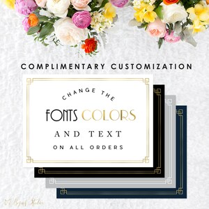 AVA Botanical Wedding Seating Chart Poster, Printable Seating Chart ...