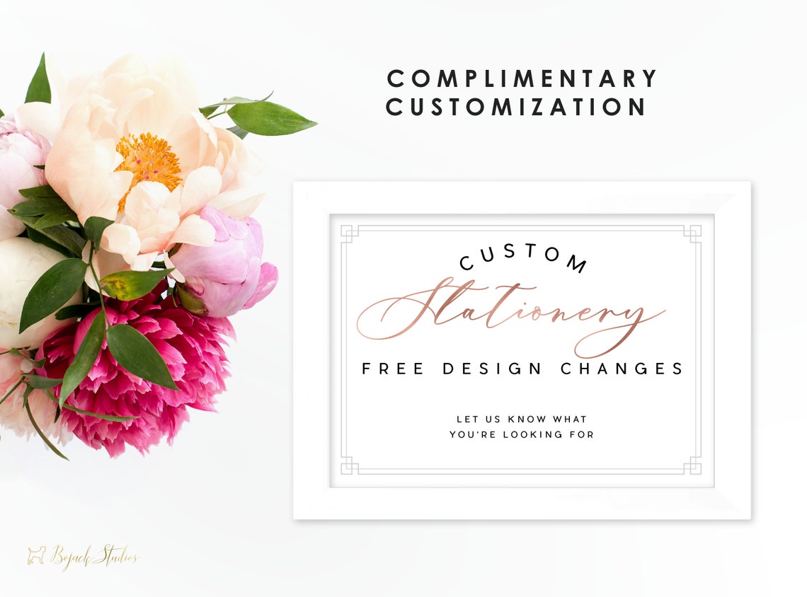 Custom Wedding Buffet Menu Poster Printable Menu Poster | Etsy