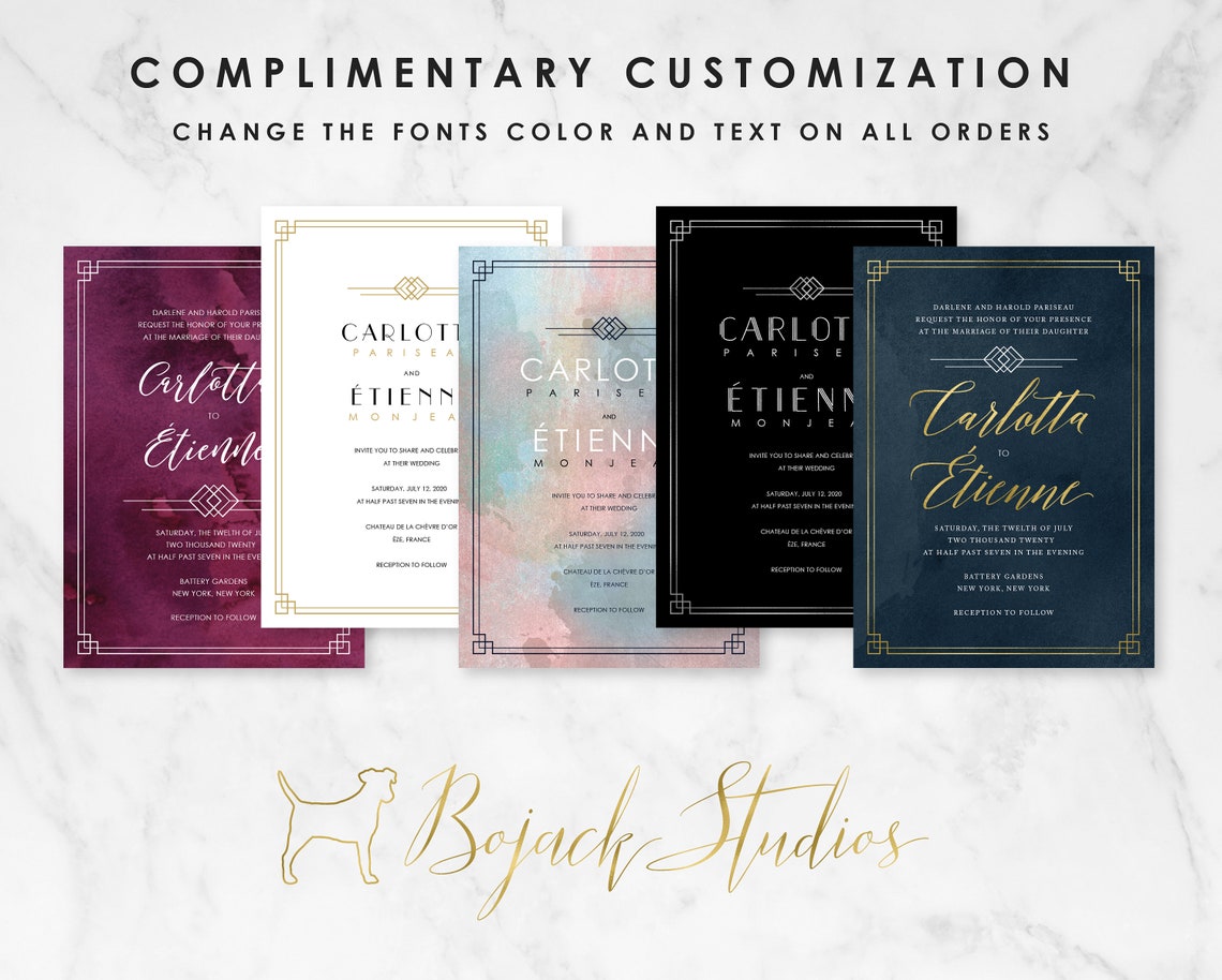 Free Printed Sample Set | Etsy