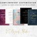 Free Printed Sample Set - Etsy