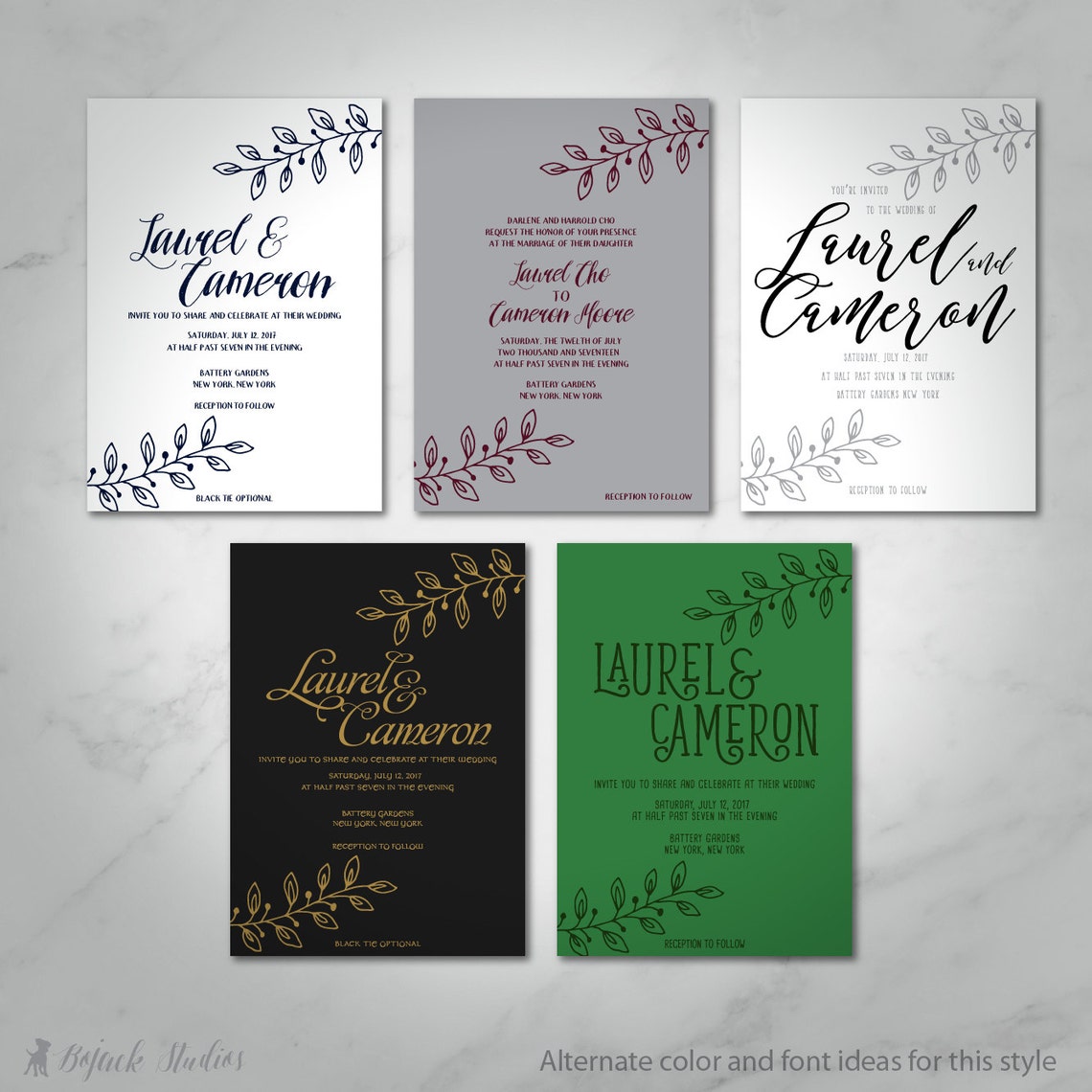 Small Wedding Invitation Info Card, Wedding Website Card, Wedding ...