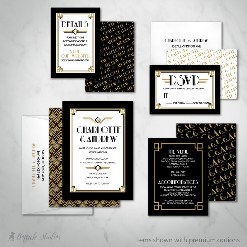 Charlotte | Large Insert | Info Card | Digital Info Card | Printed Info ...