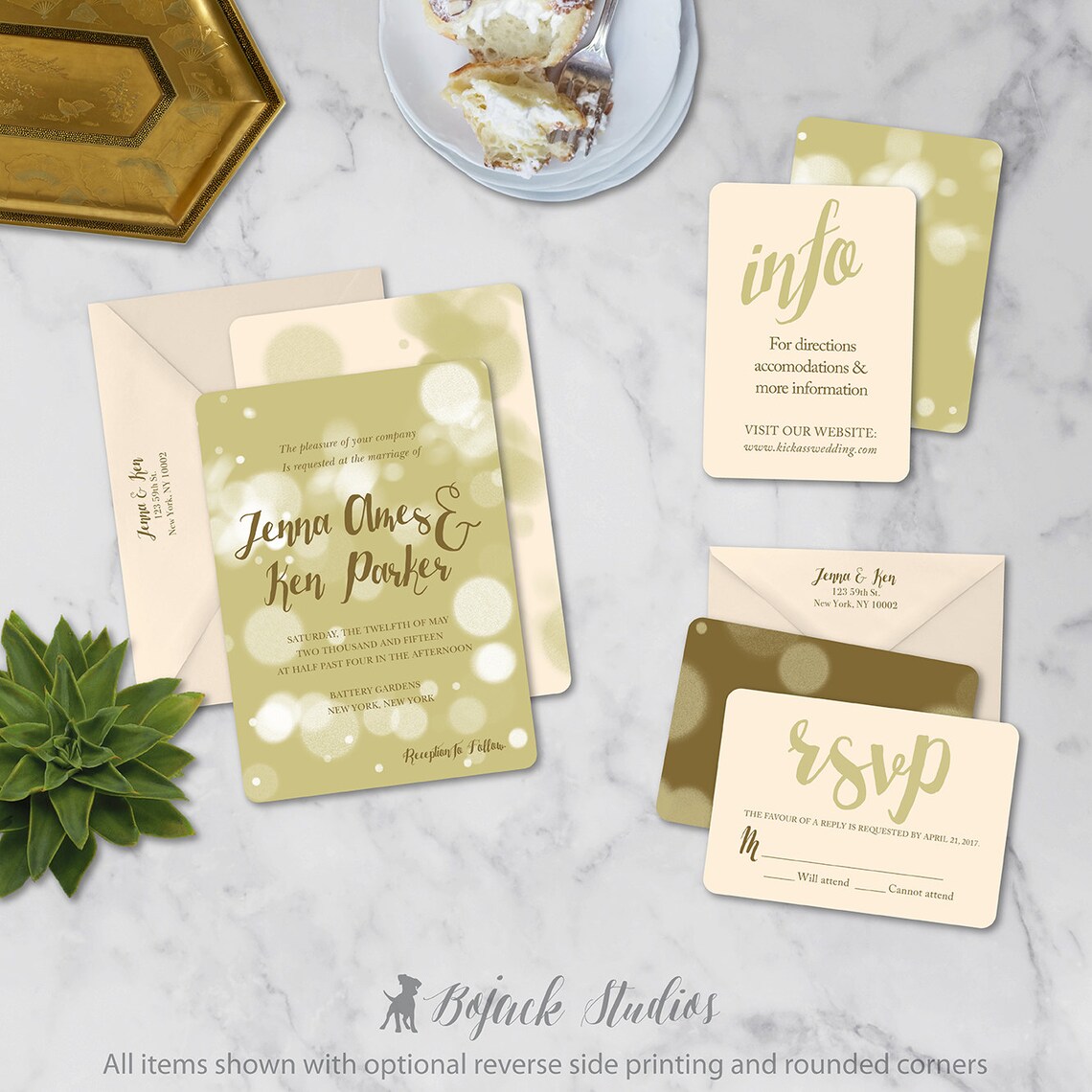 Wedding Invitation Info Card | Wedding Website Card | Wedding Direction ...