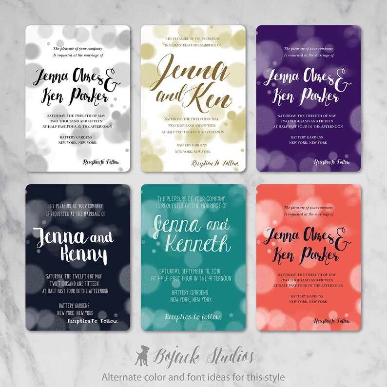 Wedding Invitation Info Card | Wedding Website Card | Wedding Direction ...