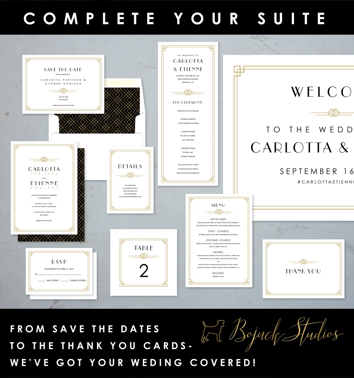 Custom Wedding Buffet Menu Poster Printable Menu Poster | Etsy