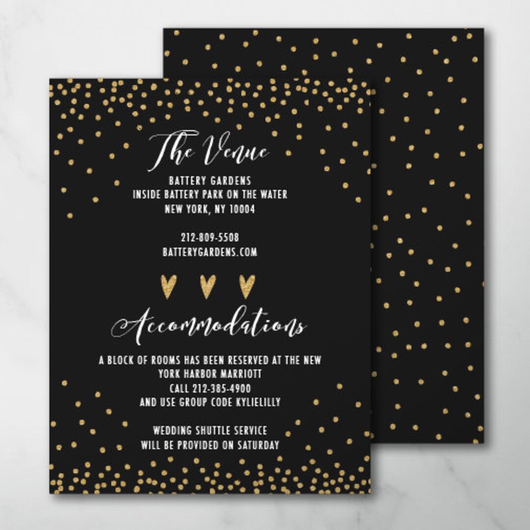 Kylie| Large Insert, Info Card, Digital Info Card, Printed Info Card ...