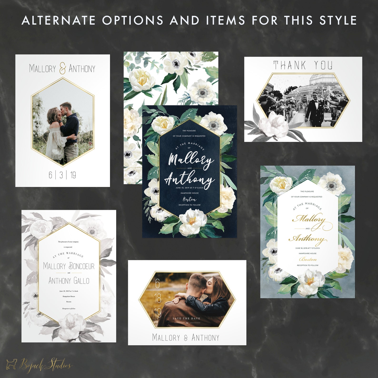 Botanical Wedding Buffet Menu Poster Printable Menu Poster | Etsy