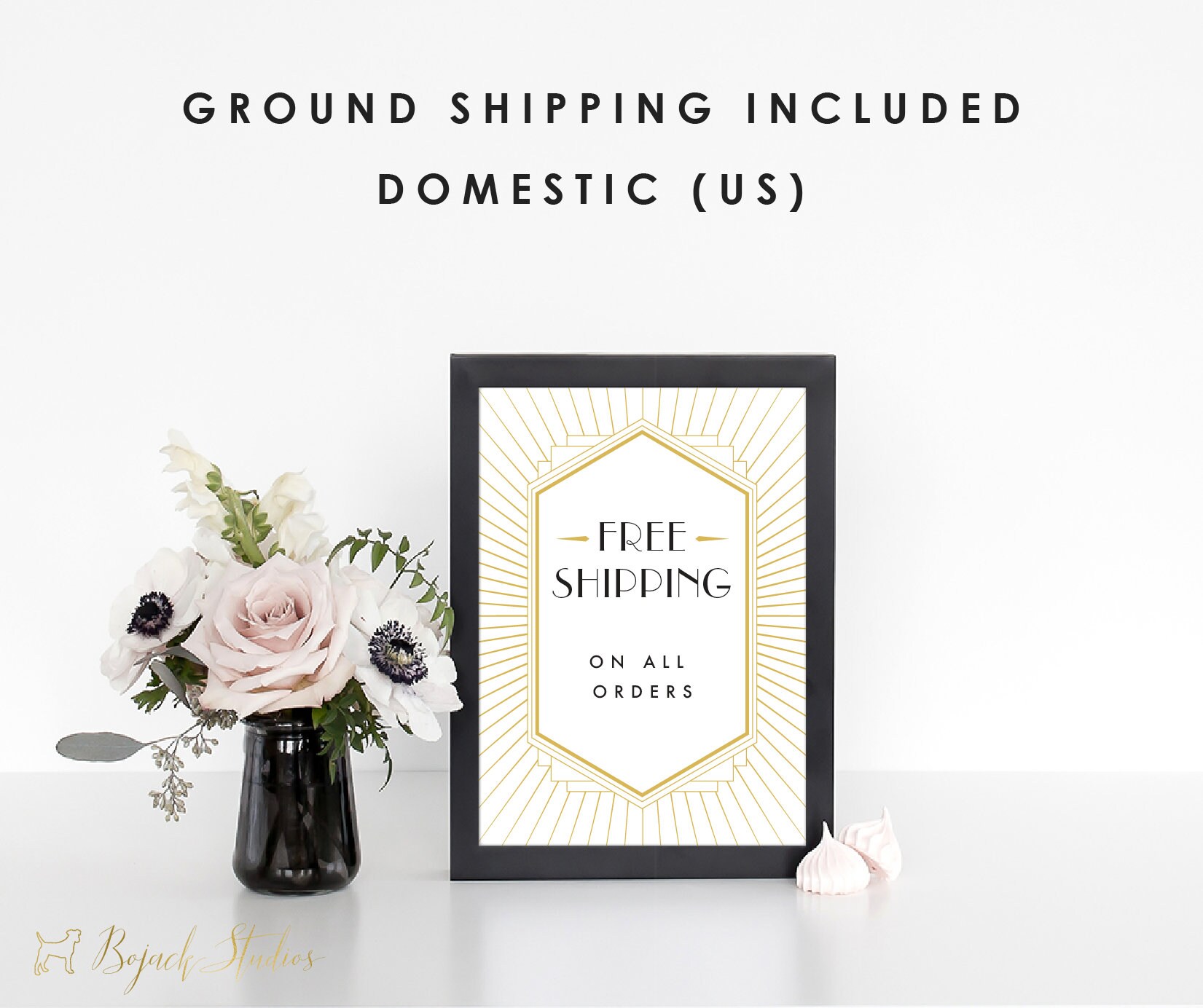 Art Deco Wedding Welcome Poster Wedding Welcome Sign | Etsy