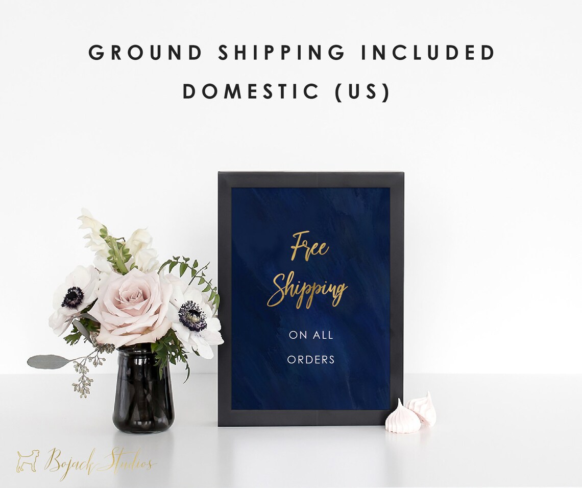 Navy Watercolor Wedding, Wedding Welcome Sign, Personalized Welcome ...