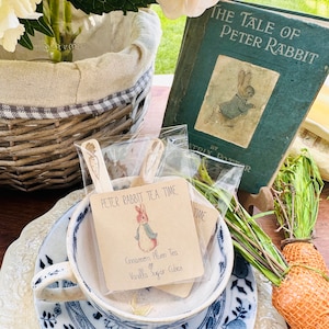 Peter Rabbit Tea Favors (10 Favors) - Etsy