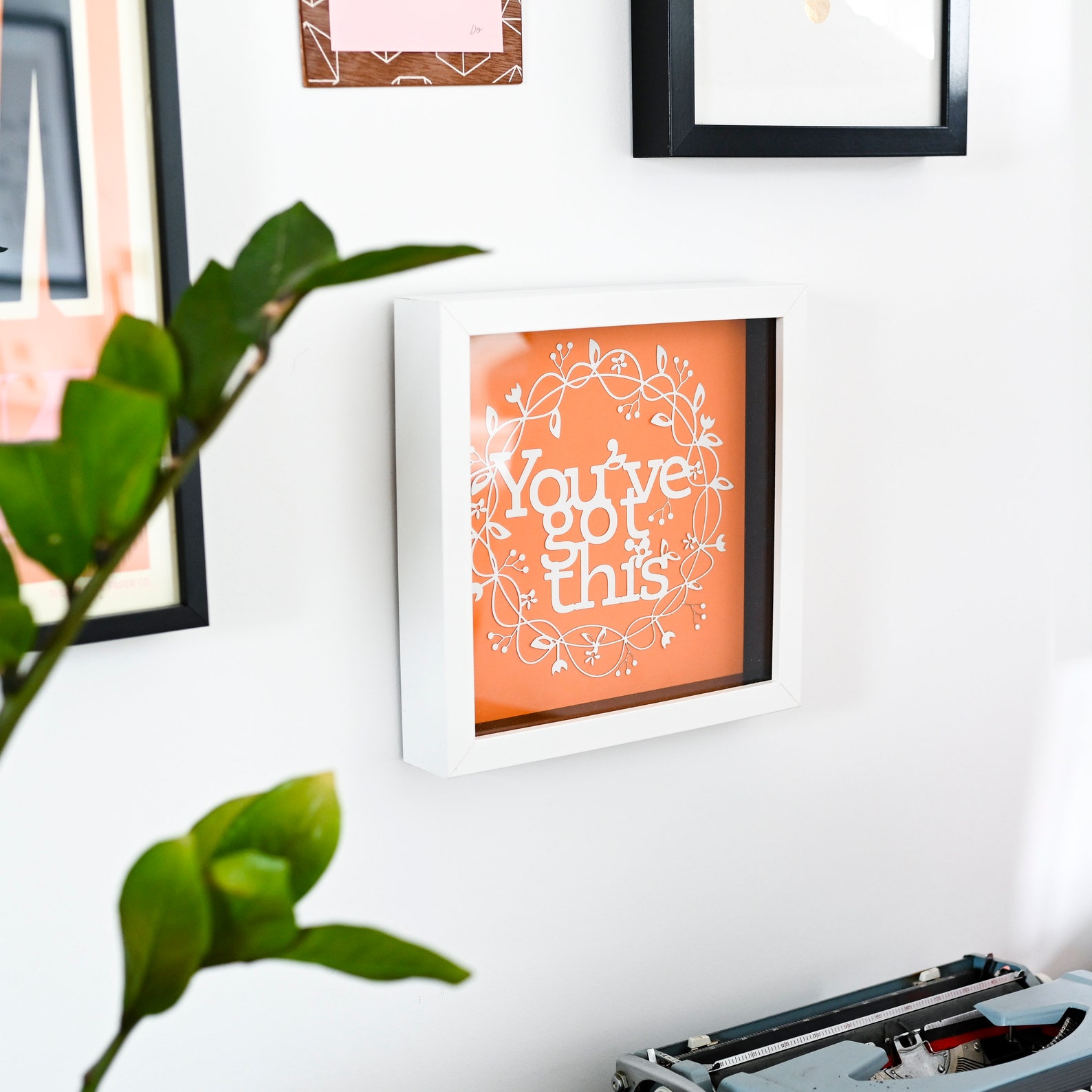 DIY Paper Cutting Kit Positive Affirmation Paper Craft Kit - Etsy