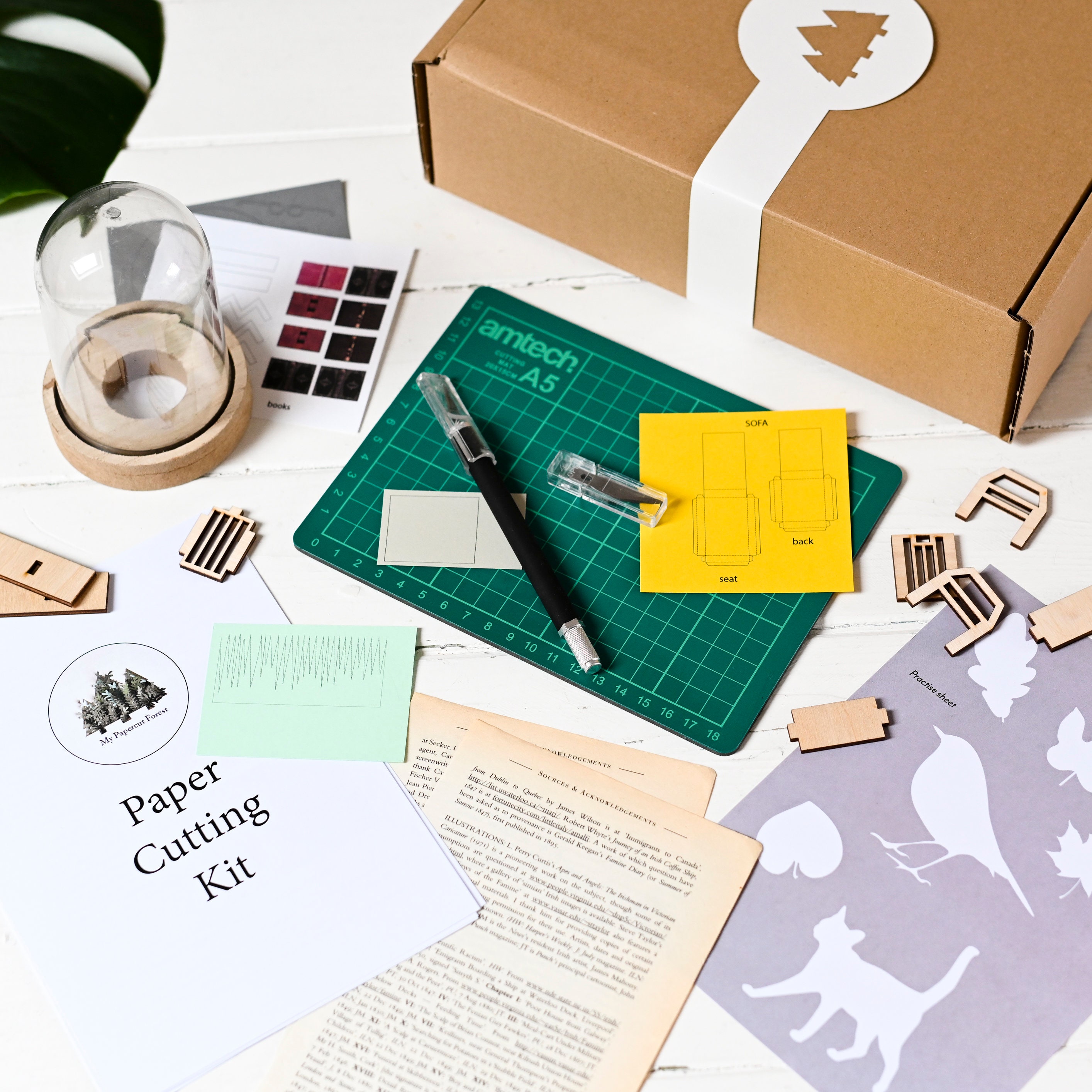 DIY Library Craft Kit No Tools - Etsy UK