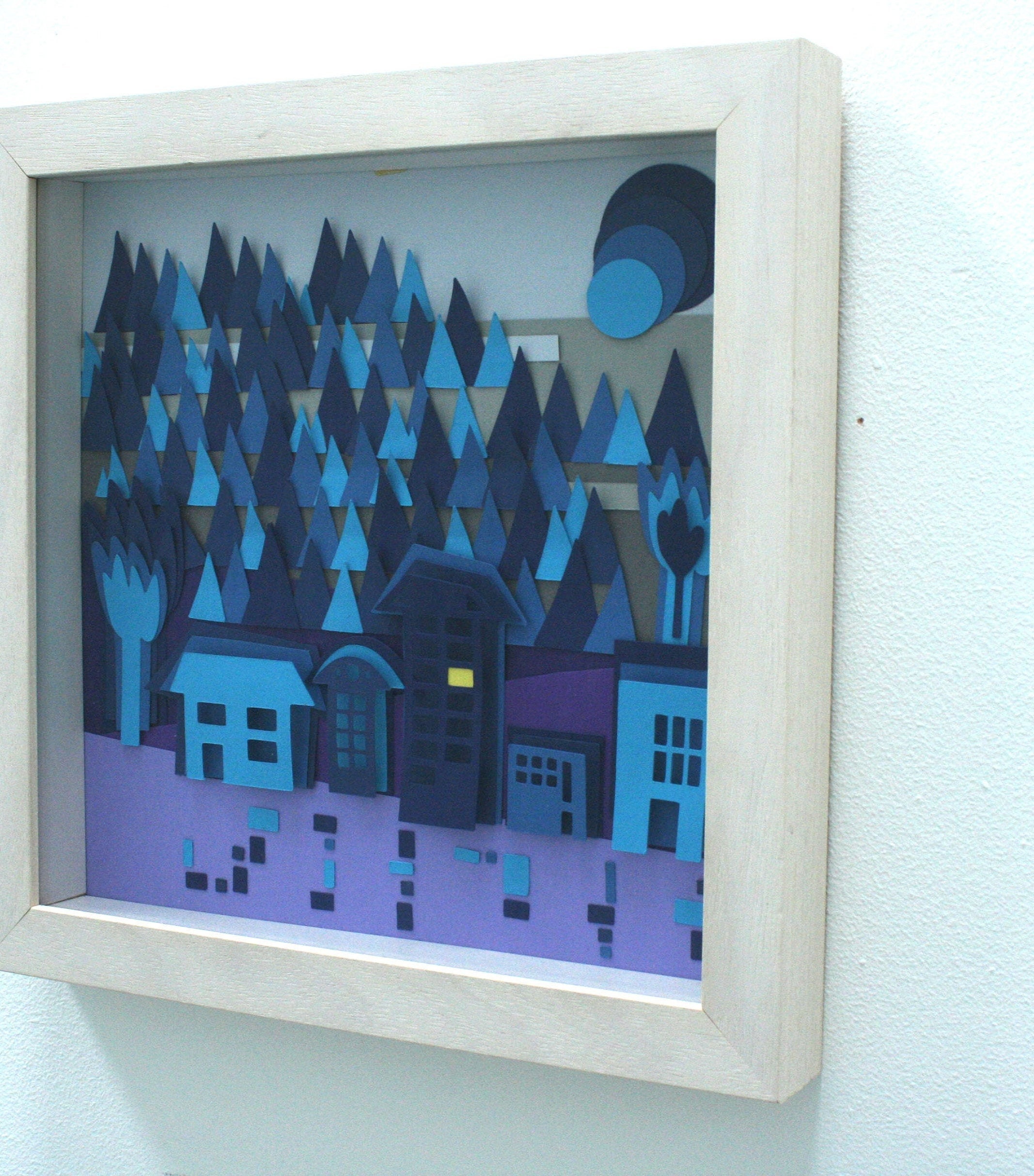 Paper Cutting 3D Pattern Template, Layered Paper Art - Etsy UK