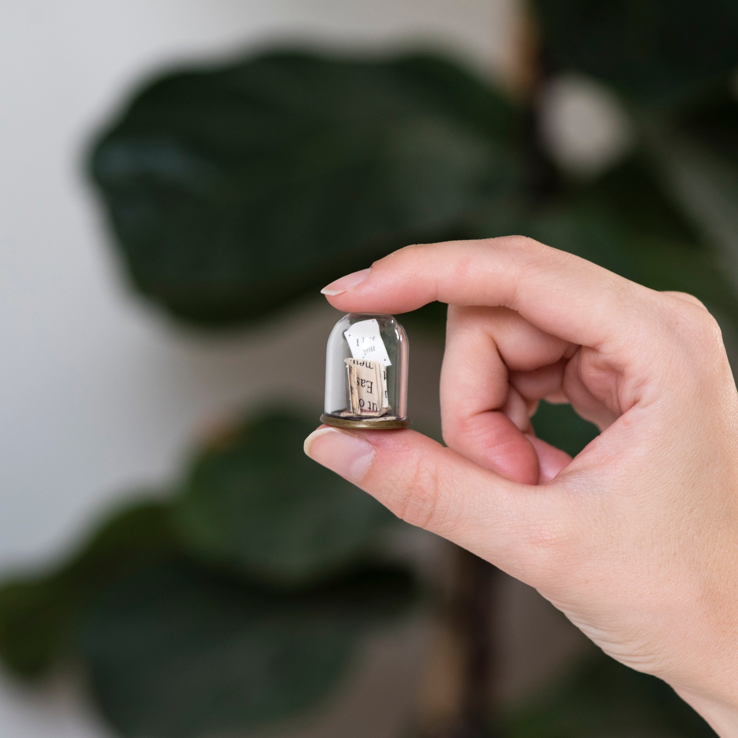 Personalised Message Book Library Anniversary Mini Paper | Etsy