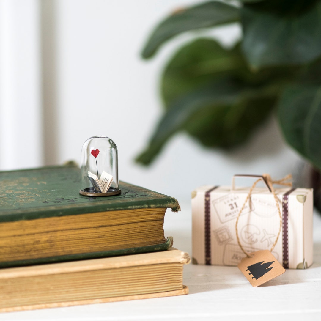 Personalised Message Inside Book, Miniature Book, Message in a Book - Etsy