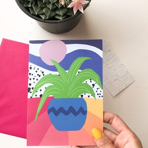 Plant Eco Card Seed Paper, Plant Printed Card - Etsy