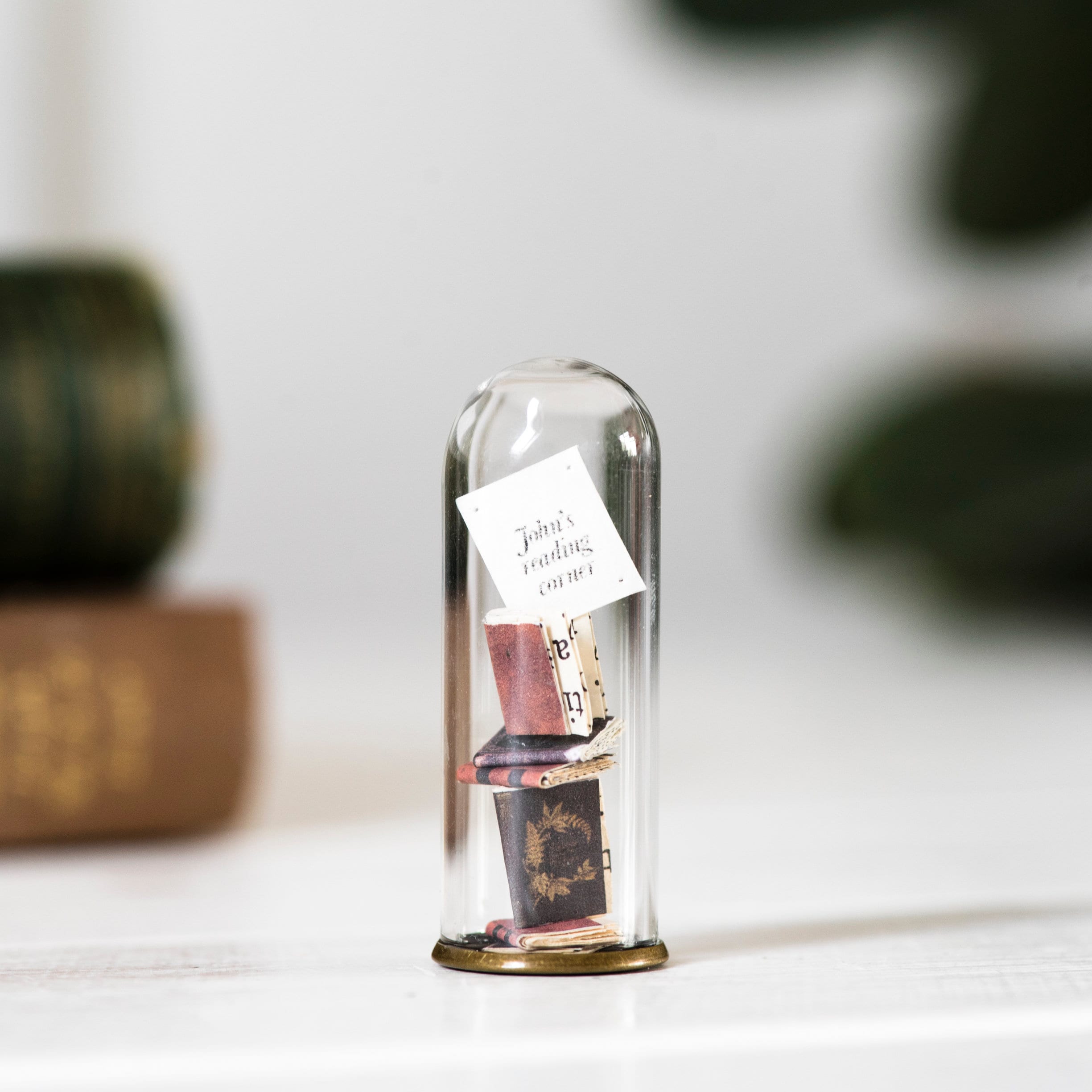 Personalised Message Book Library Anniversary Mini Paper | Etsy