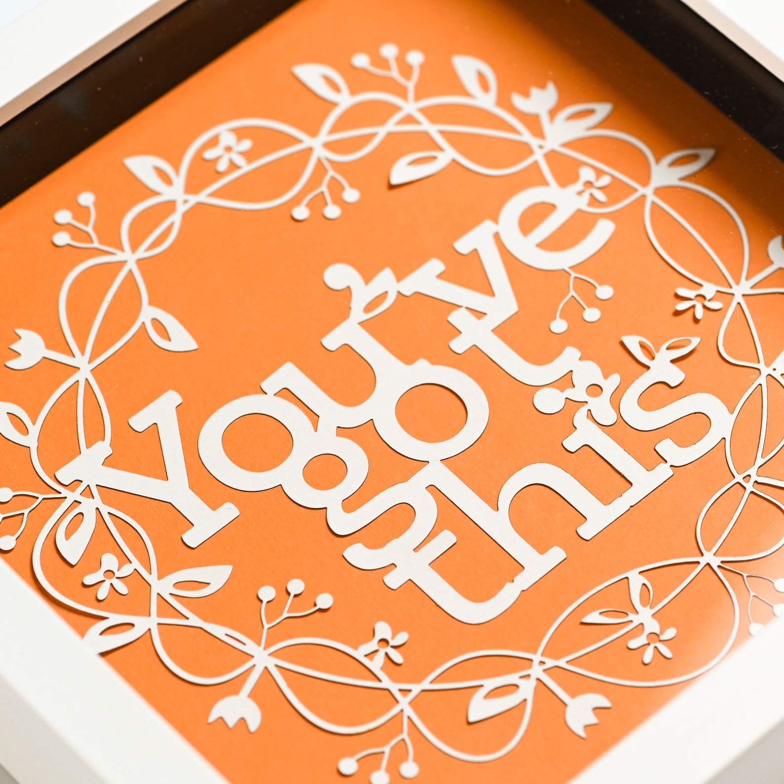 Paper Cutting Template You've Got This Positive - Etsy
