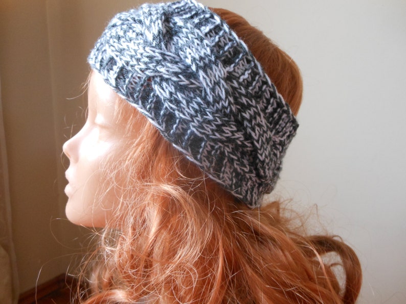 Knit Cable Headband Ear Warmer Head Warmer Choose Color Etsy