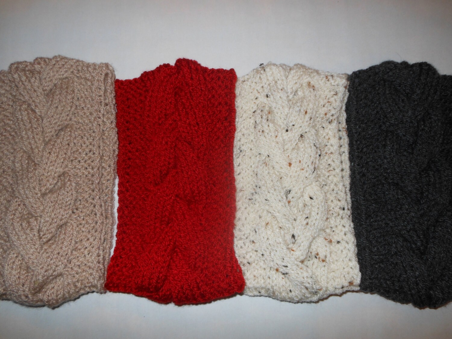 Knit Cable Headband Ear Warmer Head Warmer Choose Color Etsy