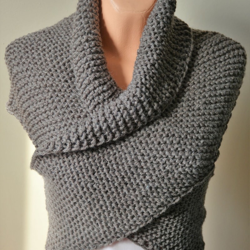 Knit Wrap Shawl - Etsy