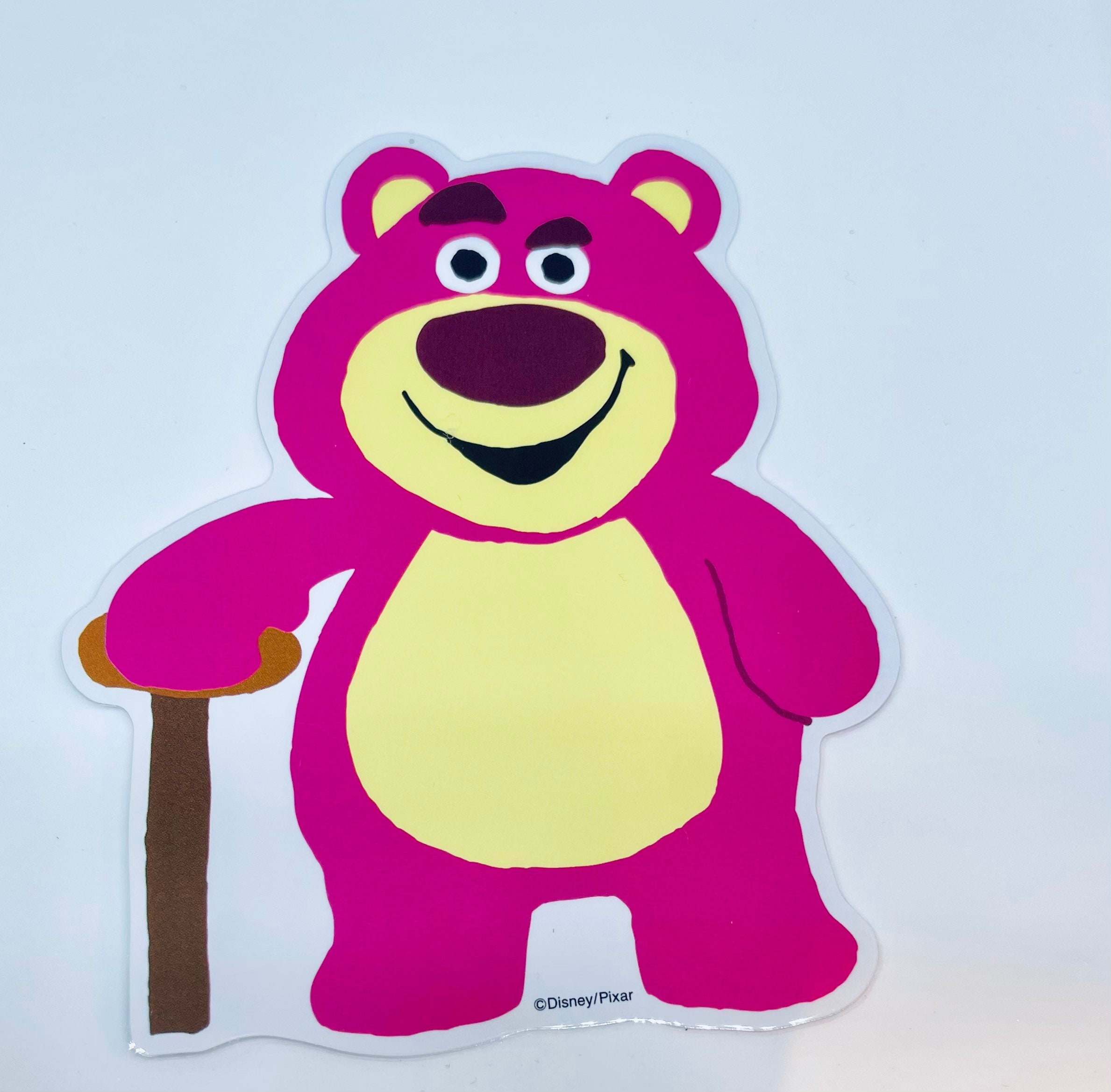 Huggin Bear Lotso Toy Story / Mickey / Pixar / Laptop Sticker - Etsy UK