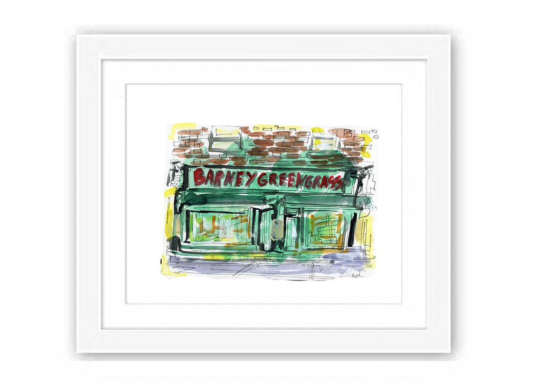 Print Barney Greengrass Upper West Side Storefront - Etsy