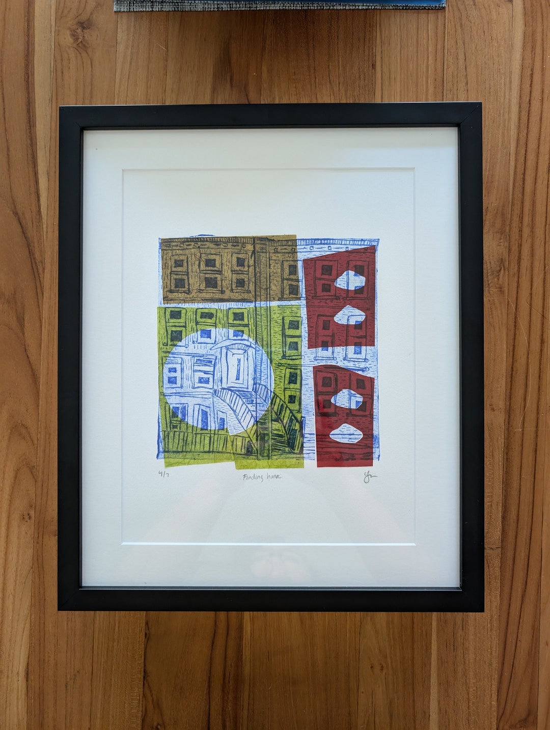 Original Intaglio and Chine Colle Print - Finding Home 4 of 7 ...