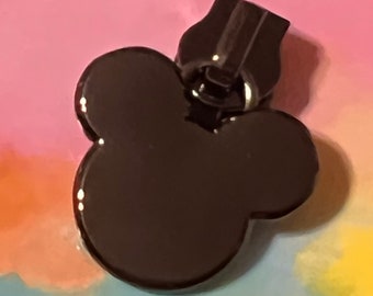 Mickey Mouse Zipper Pull - Etsy
