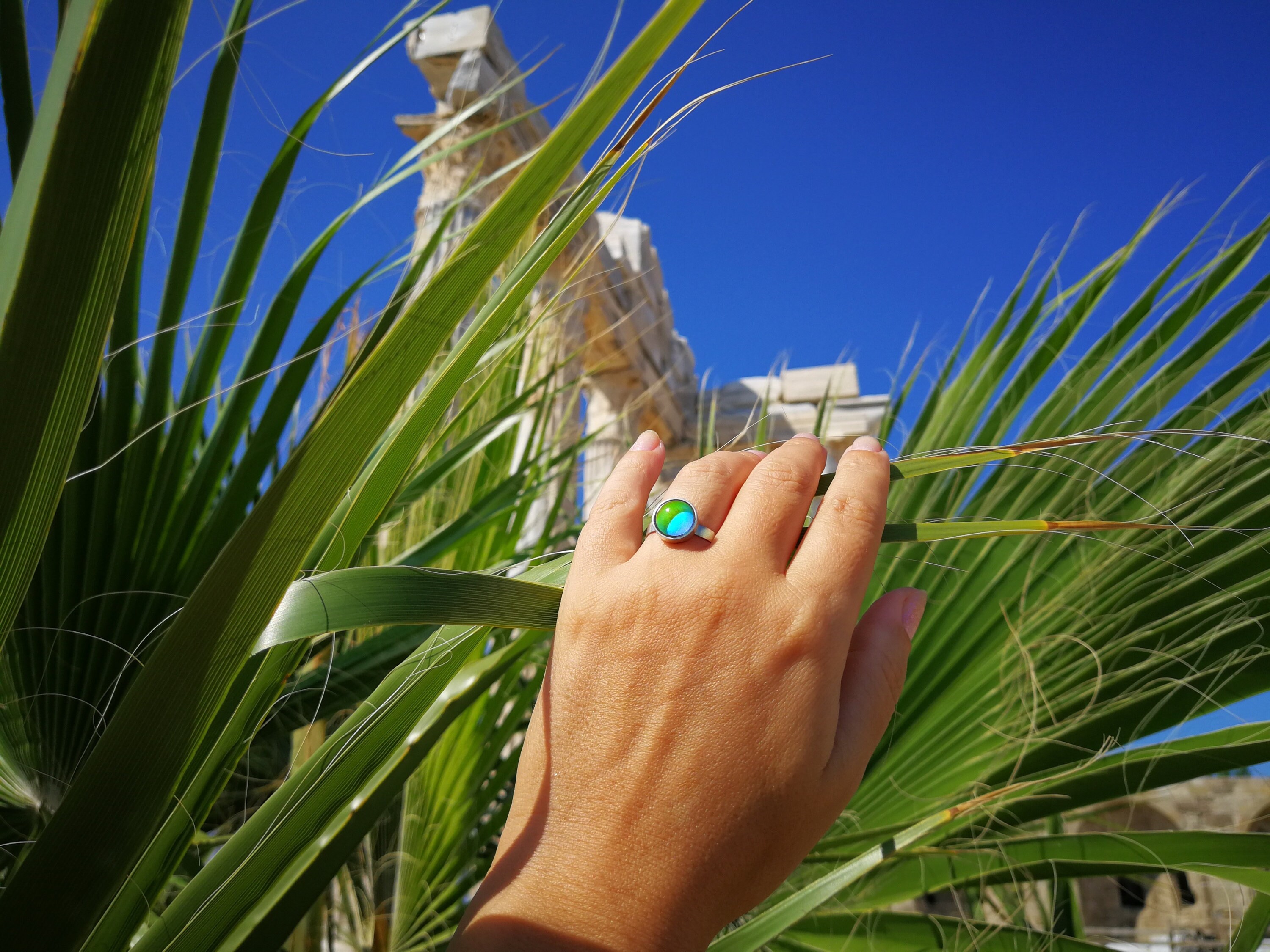 Princess of the Silver Light Mood Ring Adjustable or | Etsy