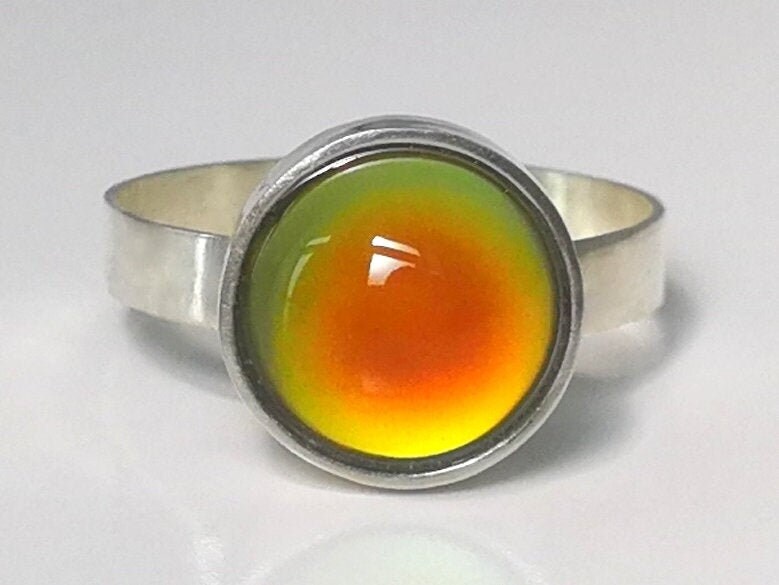 Princess of the Silver Light Mood Ring Adjustable or | Etsy