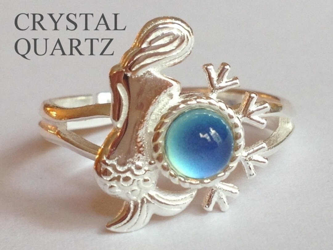 Princess of the Ocean Mood Ring Adjustable 5 Mm - Etsy