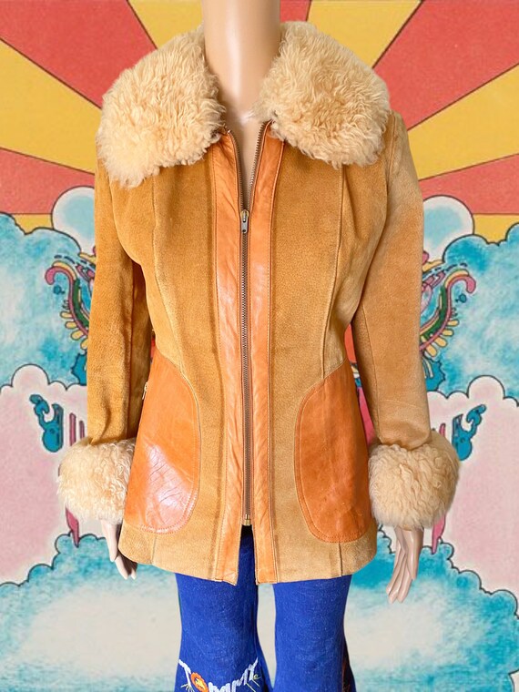 70s penny lane suede jacket - Gem