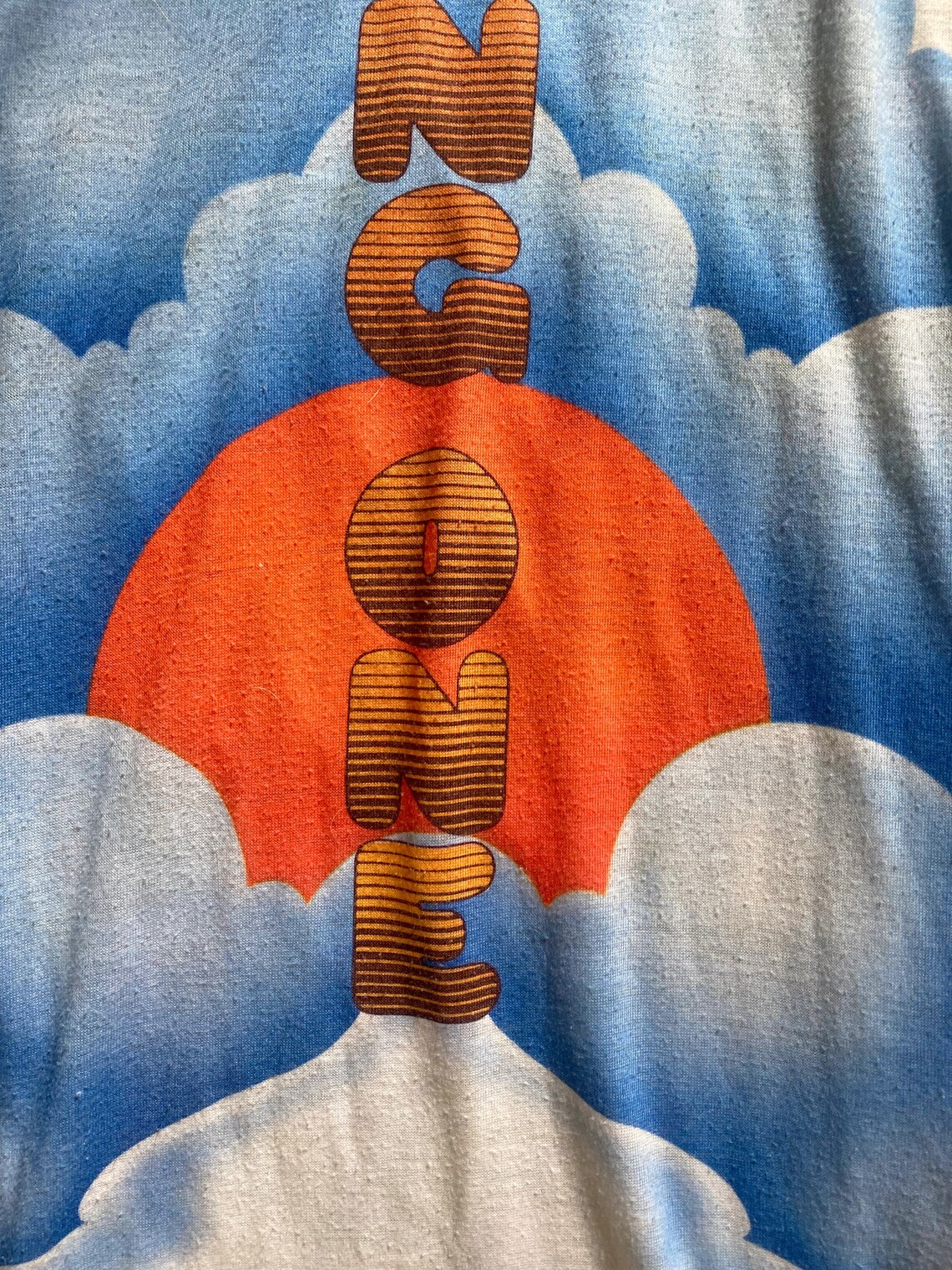 70s Psychedelic Peter Max Style Maxi - Etsy