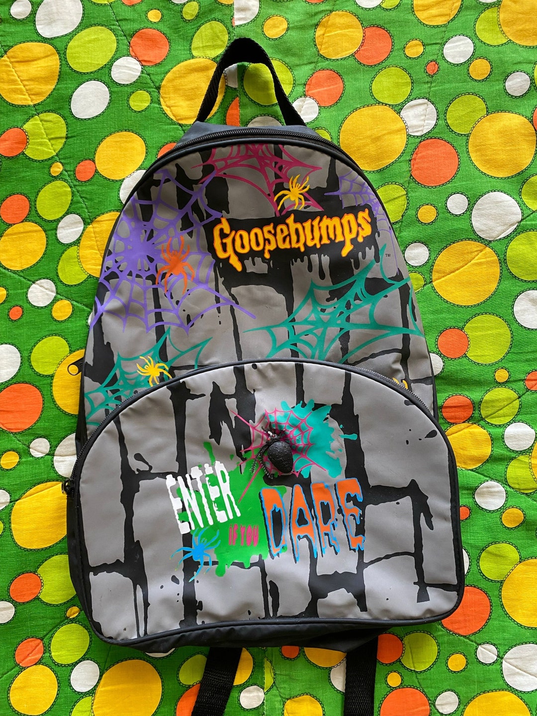 Vintage Goosebumps 90s Backpack Bag 1990s - Etsy