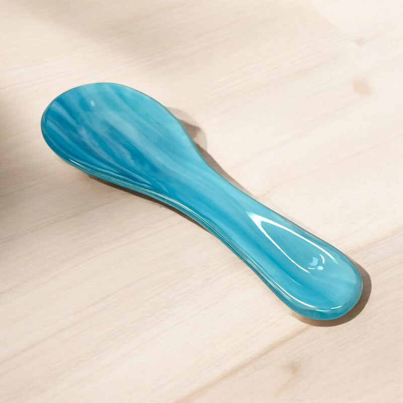 Glass Spoon Rest - Etsy