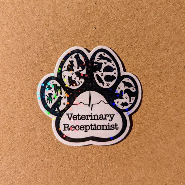 Veterinary Receptionist Stickers - Etsy