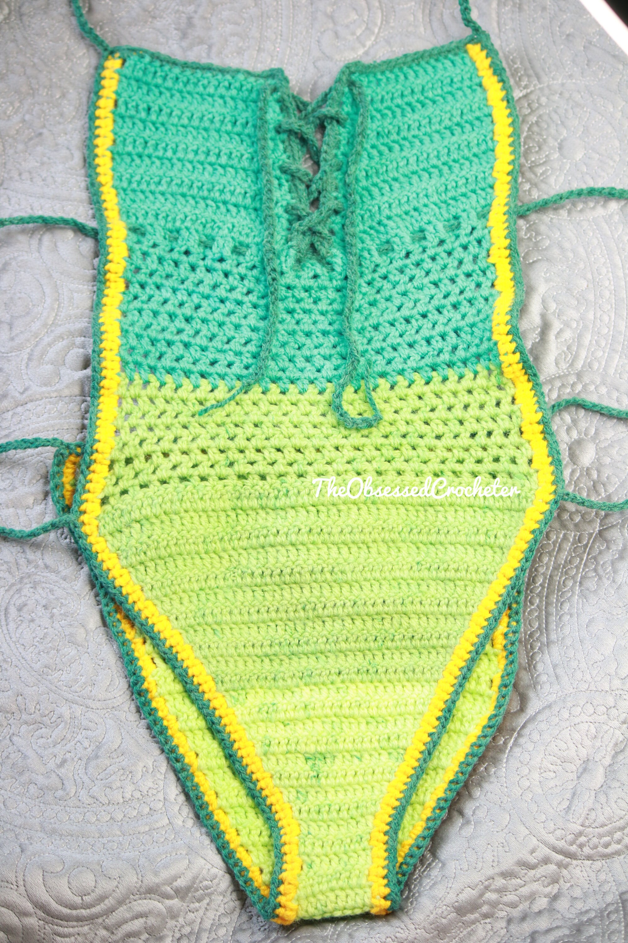 Arewa monokini sexy crochet swimwear beachwear pattern | Etsy